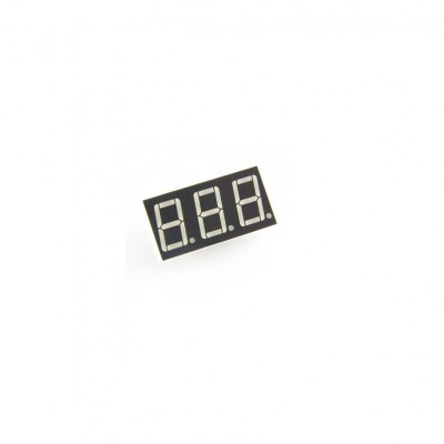 0.56 inch Red 3 Digit 7 Segment LED Display CC 12pin - Pack of 2 buy ...
