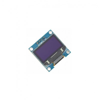 2.44 cm (0.96 Inch) I2C/IIC 128x64 OLED Display Module 4 Pin - Blue ...