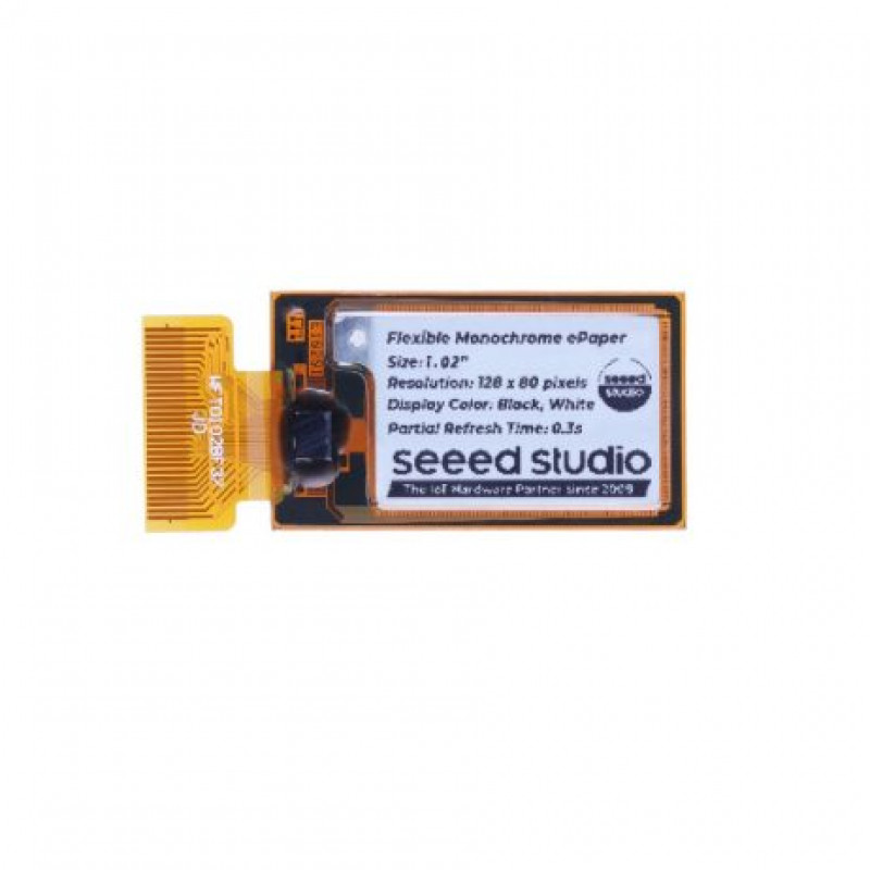 1.02 Flexible Monochrome ePaper Display with 12880 Pixels buy online at ...
