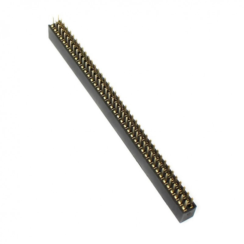 2x40 1.27mm Pitch Pin Female Double Row Header Berg Strip buy online at Low Price in India ...