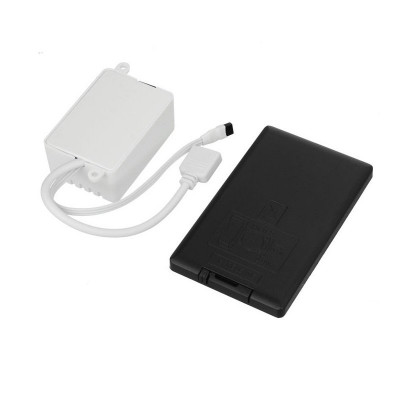 12V 5050 RGB LED Strip Controller box with 24 Key IR Remote Control buy ...