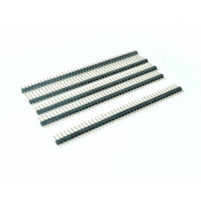1x40 Pin 2.54mm Pitch Male Berg Strip - Break Away Header - Straight ...