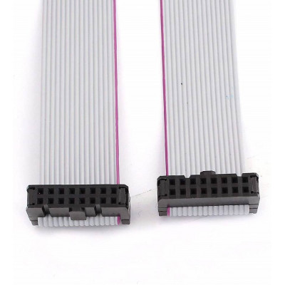 16 Pin (16 Wire) Female to Female Connector Flat Ribbon Cable (FRC ...