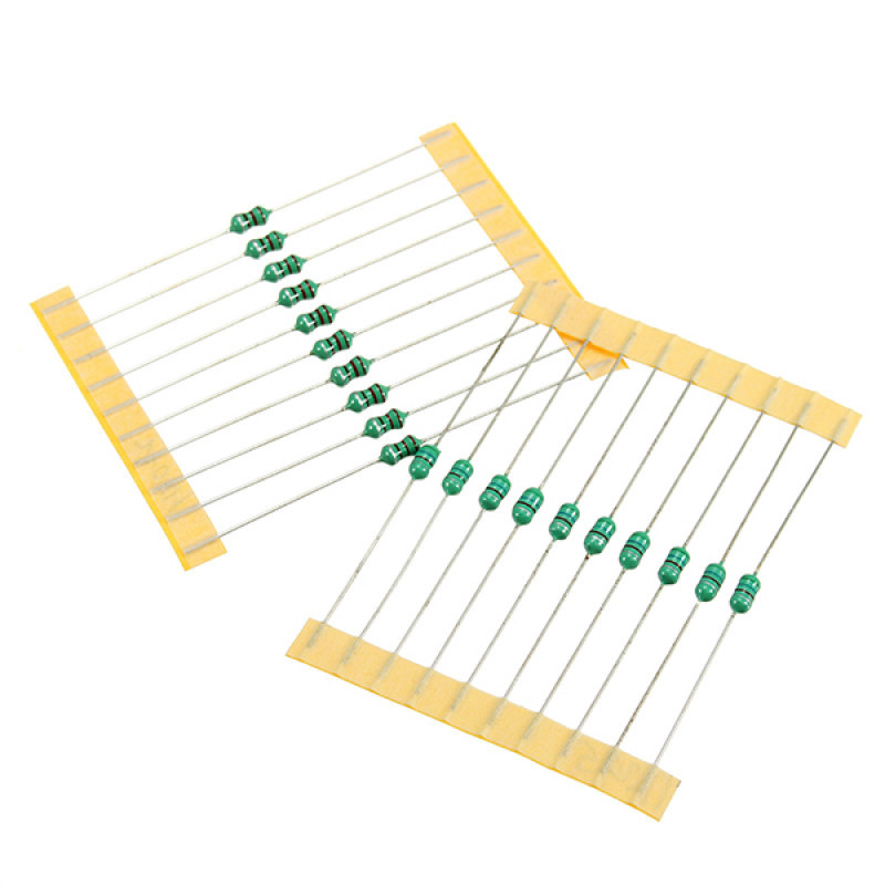 1mH 1/2W 0410 Color Ring Axial Lead Type Inductor - (10 Pieces Pack ...