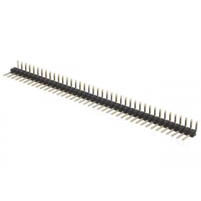 1x40 Pin 2.54mm Pitch Male Berg Strip (Right Angle) - Break Away Header buy online at Low Price ...