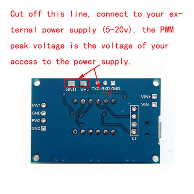 2 Channel PWM Pulse Frequency Adjustable Duty Cycle Square Wave ...