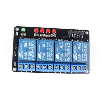 4 Channel 24V Relay Module buy online at Low Price in India ...