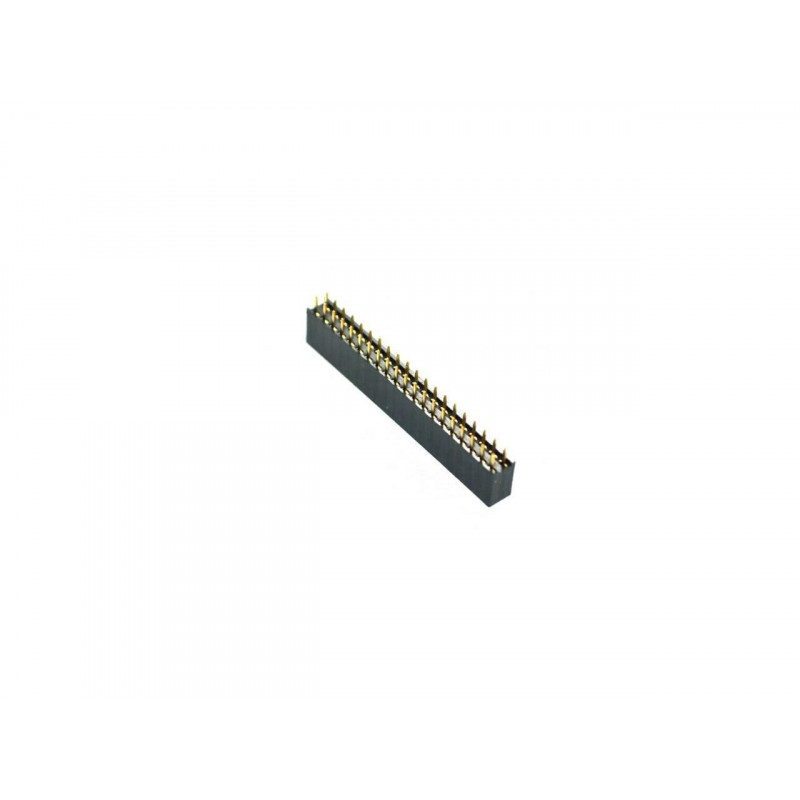 2x20 Pin 2.54mm Pitch Female Double Row Header Berg Strip buy online at Low Price in India ...
