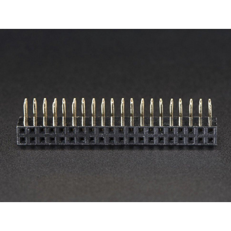 2x20 Pin 2.54mm Pitch (Right Angle) Female Header Berg Strip buy online at Low Price in India ...