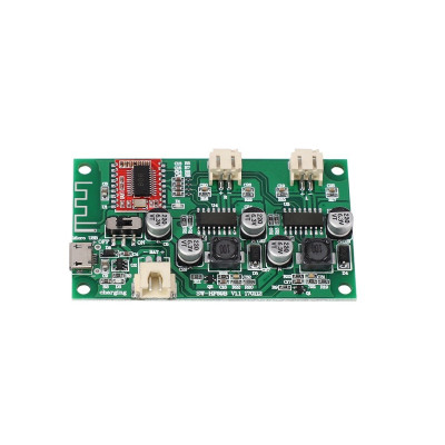 2x6W DC 5V 3.7V speaker modified Stereo Bluetooth amplifier board buy ...