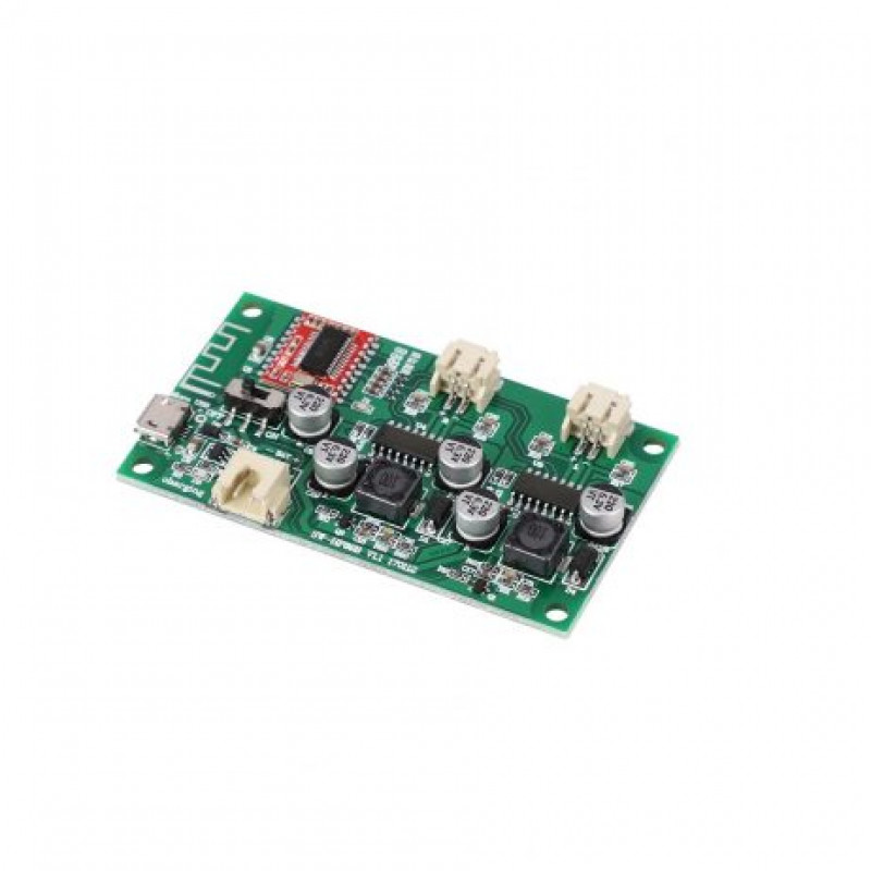2x6W DC 5V 3.7V speaker modified Stereo Bluetooth amplifier board can ...