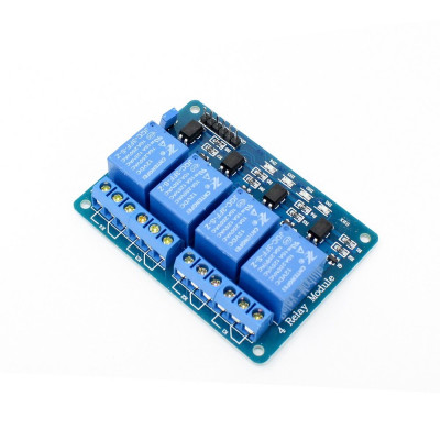 4 Channel 12V Relay Module with Optocoupler buy online at Low Price in ...