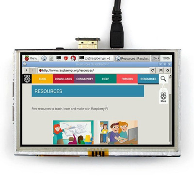 5 inch LCD Touch Screen Display with HDMI for Raspberry Pi buy online ...