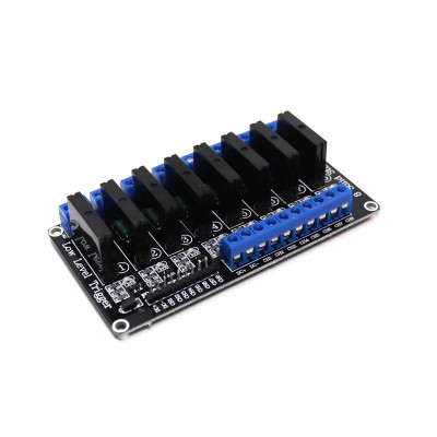 8 Channel 5V SSR G3MB-202P Solid State Relay Module (Low level Trigger ...