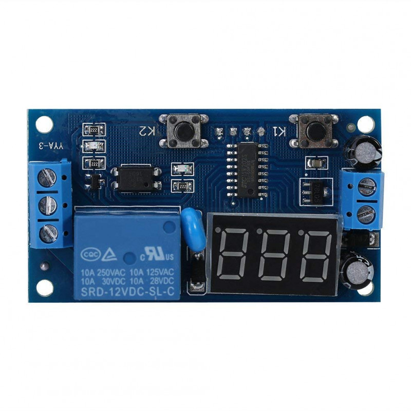 5V Time Control Switch Intermittent Infinite Cycle Countdown Switch Controller Timing Relay ...