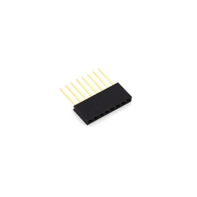 8 Pin Female 11mm tall stackable Header Connector for Arduino buy online at Low Price in India ...