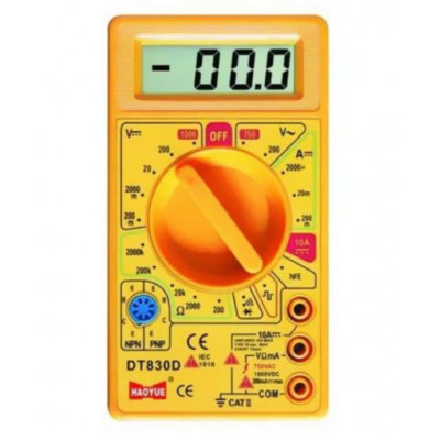 DT830D - 1000V DC/750V AC Digital Multimeter buy online at Low Price in India - ElectronicsComp.com