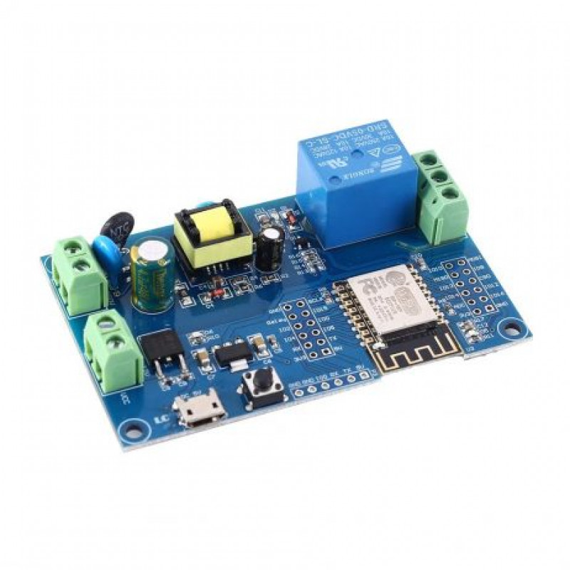 AC/DC power ESP8266 WIFI single relay ESP-12F Dev board buy online at ... AC/DC power ESP8266 WIFI single relay ESP-12F Dev board buy online at ...