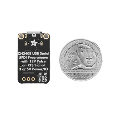 Adafruit High Voltage UPDI Friend USB Serial UPDI Programmer buy online ...