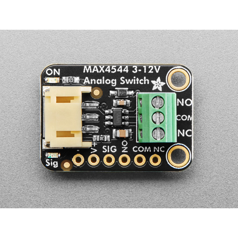 Adafruit STEMMA Analog SPDT Switch MAX4544 12V JST PH 2mm buy online at ...