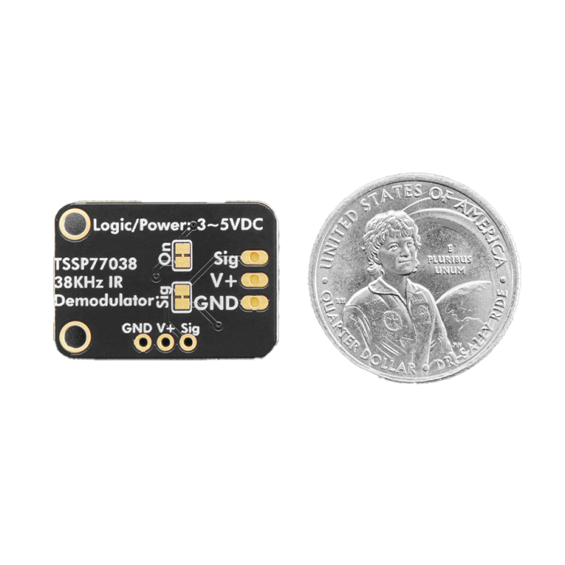 Adafruit TSSP77038 38KHz Infrared IR Demodulator Breakout STEMMA JST PH ...