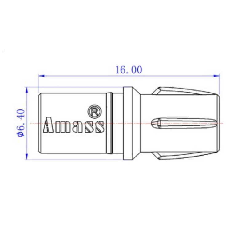 Amass SH3.5 Female Connector SH3.5-F.G.B buy online at Low Price in India - ElectronicsComp.com