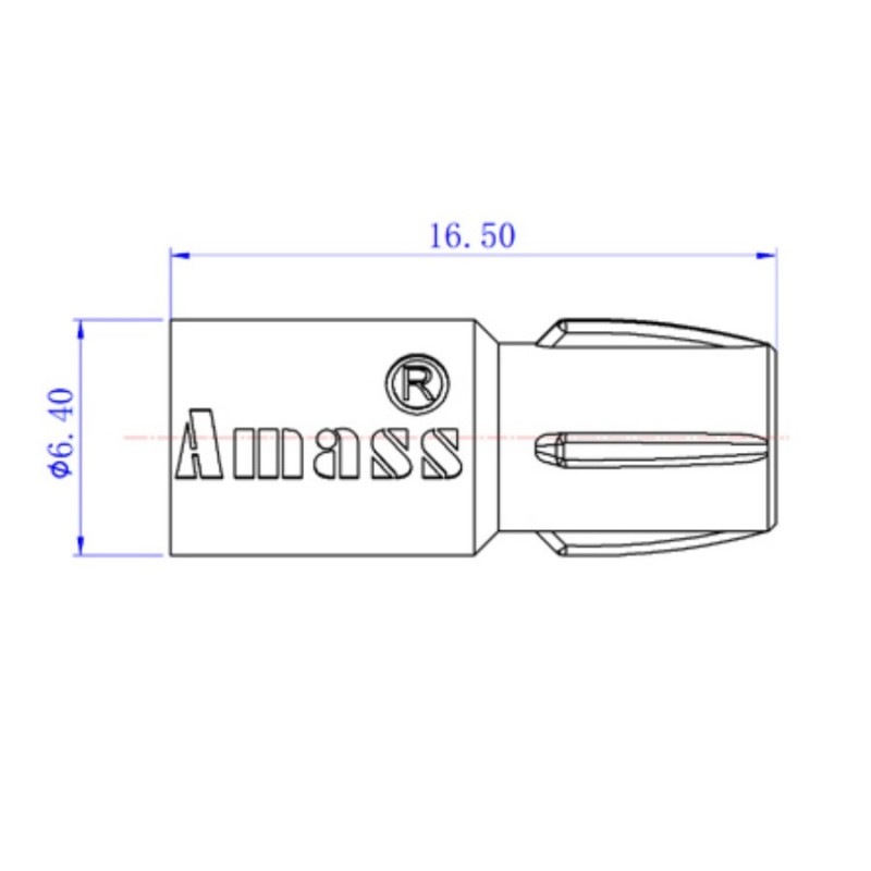 Amass SH3.5 Male Connector SH3.5-M.G.B buy online at Low Price in India - ElectronicsComp.com