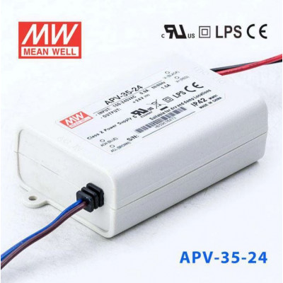 APV-35-24 Mean Well SMPS 24V 1.5A 36W Led Power Supply buy online at Low Price in India ...