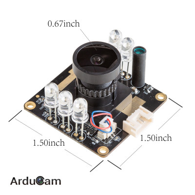 Arducam 1080P Day & Night Vision USB Camera Module, 2MP Automatic IR ...