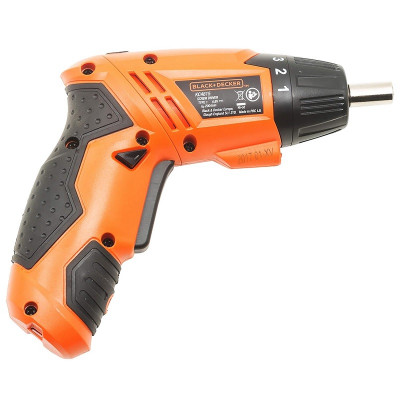 Black and Decker Battery Powered Cordless Screwdriver Set, 4.8V (KC4815 ...