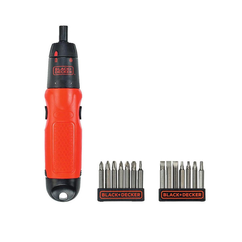 Black and Decker Cordless Battery Powered Screwdriver Set, 6V (A7073) buy online at Low Price in ...