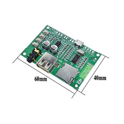 BT201 Dual Mode 5.0 BT Receiver Module Lossless Audio Power Amplifier ...