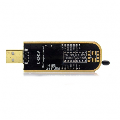 CH341A 24 25 Series EEPROM Flash BIOS USB Programmer with Software ...