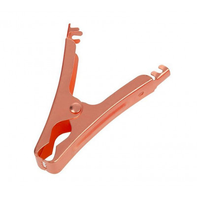 100A Crocodile Alligator Clip Copper Clamp Black and Red Pair buy ...