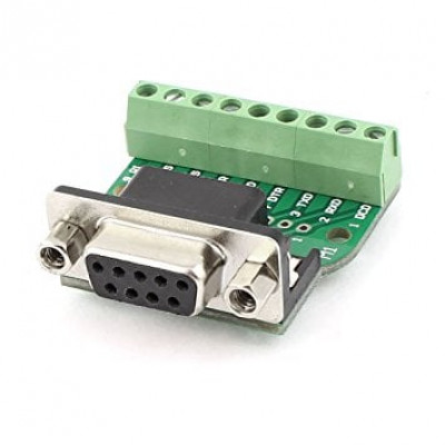 DB9 Female Screw Terminal to RS232 RS485 Conversion Board buy online at Low Price in India ...