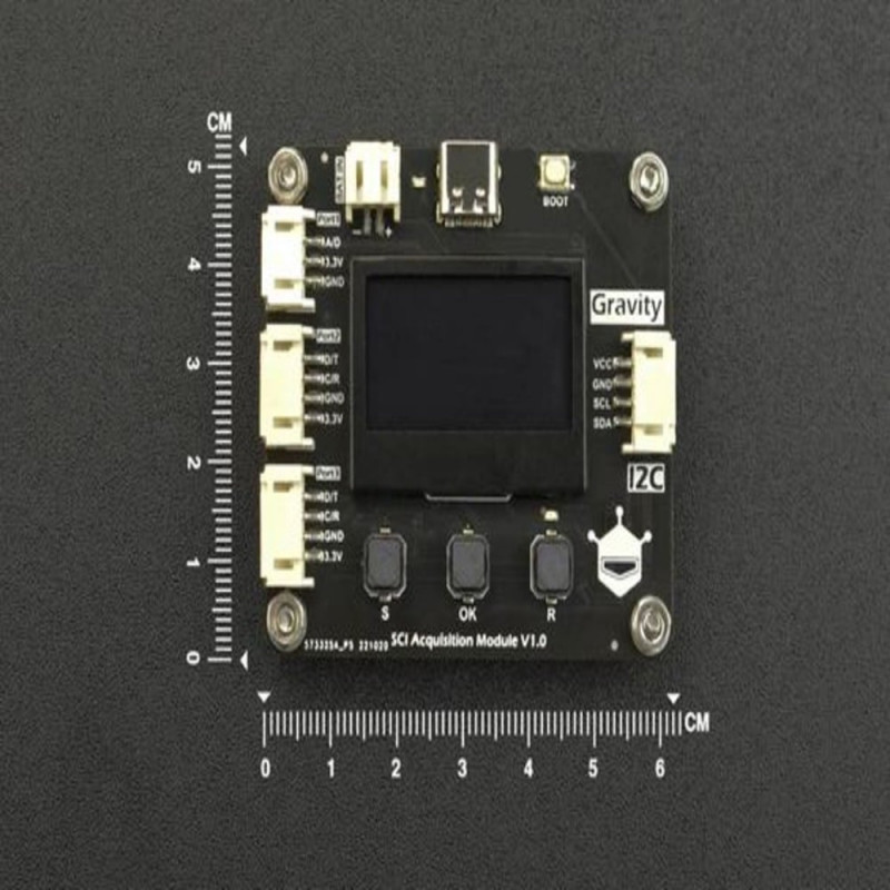 DFRobot Gravity: SCI DAQ Module with Screen (I2C) buy online at Low Price in India ...