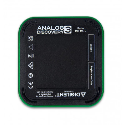 Digilent Analog Discovery 3: 125 MS/s USB Oscilloscope, Waveform ...