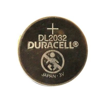Duracell DL2032 (CR2032) 3V 225mAh Lithium Coin Cell Battery buy online ...