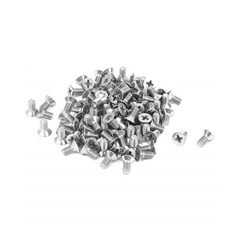 SS 304 CSK Countersunk Philips Head M3 X 15 mm Bolt - 10 Pieces pack buy online at Low Price in ...