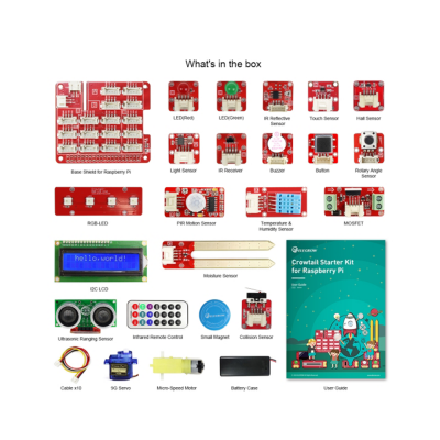 Elecrow Crowtail Starter Kit for Raspberry Pi buy online at Low Price in India - ElectronicsComp.com