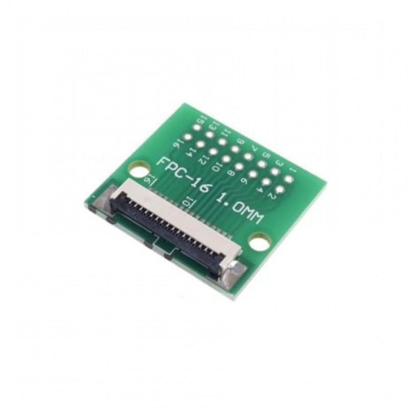 FFC / FPC Adapter Board 1mm to 2.54mm Soldered Connector 16 pin buy online at Low Price in India ...