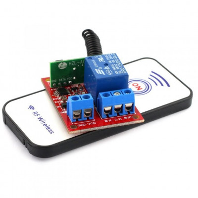1 Channel 12V RF Wireless Relay Module with Remote Control buy online ...