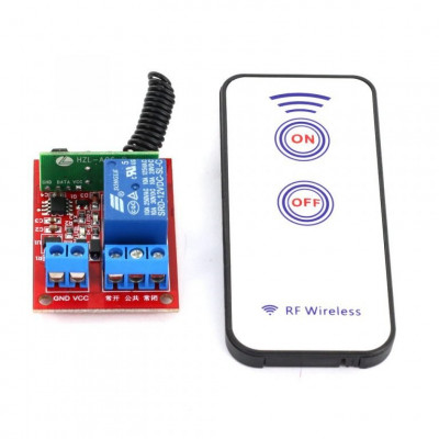 1 Channel 12V RF Wireless Relay Module with Remote Control buy online ...