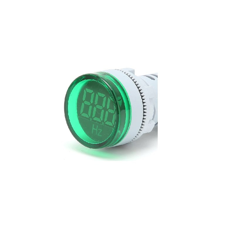 Green 20-75Hz 22mm AD16-22DSHZ Round LED Hertz Meter Indicator Light buy online at Low Price in ...