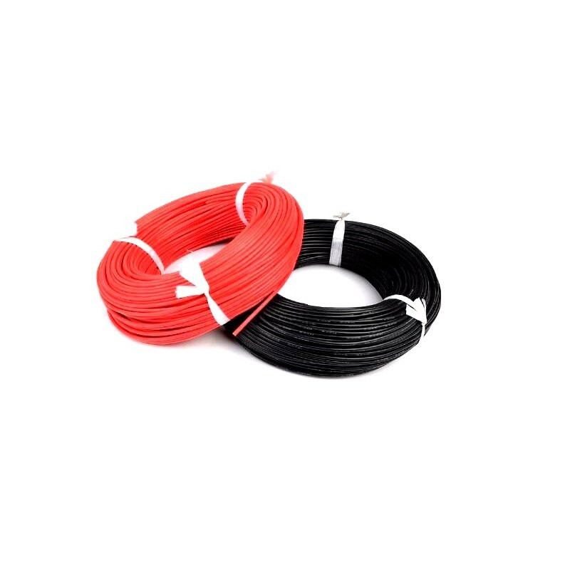 High Quality Ultra Flexible 16AWG Silicone Wire 1m (Black) + 1m (Red) buy online at Low Price in ...