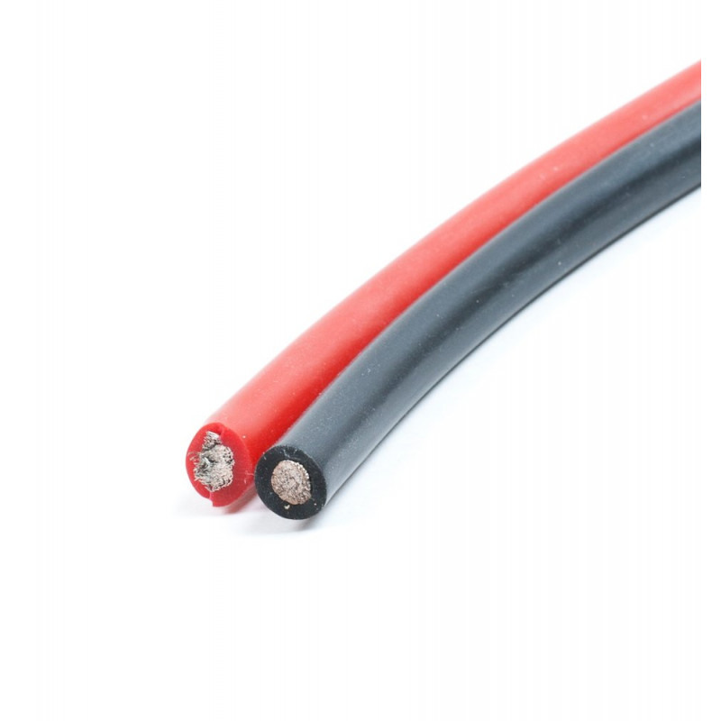 High Quality Ultra Flexible 6AWG Silicone Wire 1m (Black) + 1m (Red) buy online at Low Price in ...