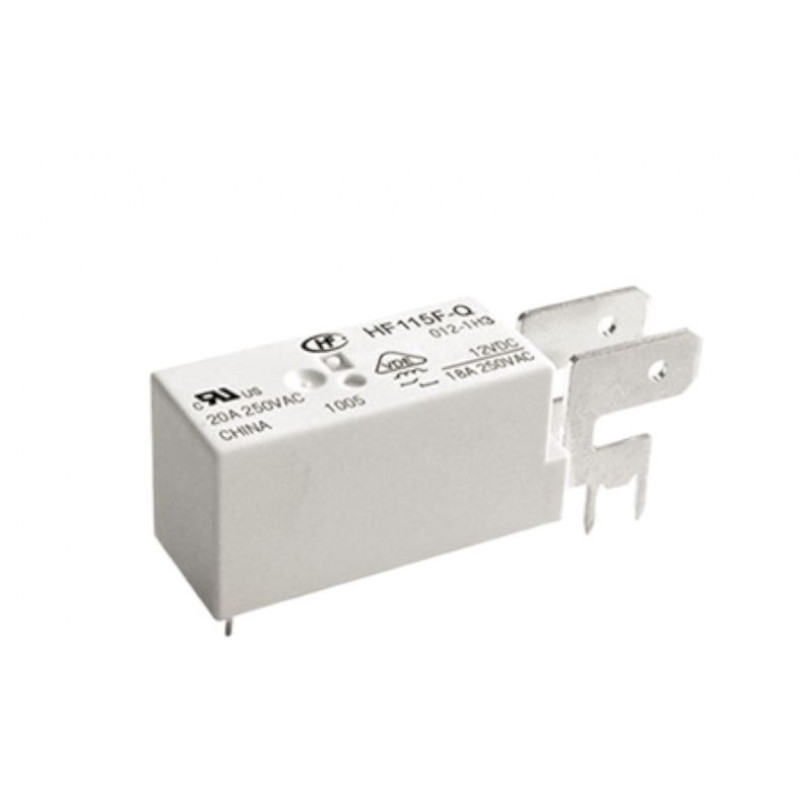 Hongfa 5V 16A DC HF115F-Q/005-1H3 6-Pin SPST Power Relay with Metal Holder Attached buy online ...