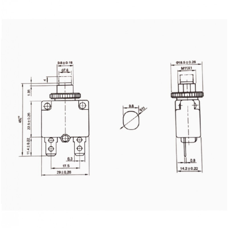 Hook Switch-LS-13 buy online at Low Price in India - ElectronicsComp.com