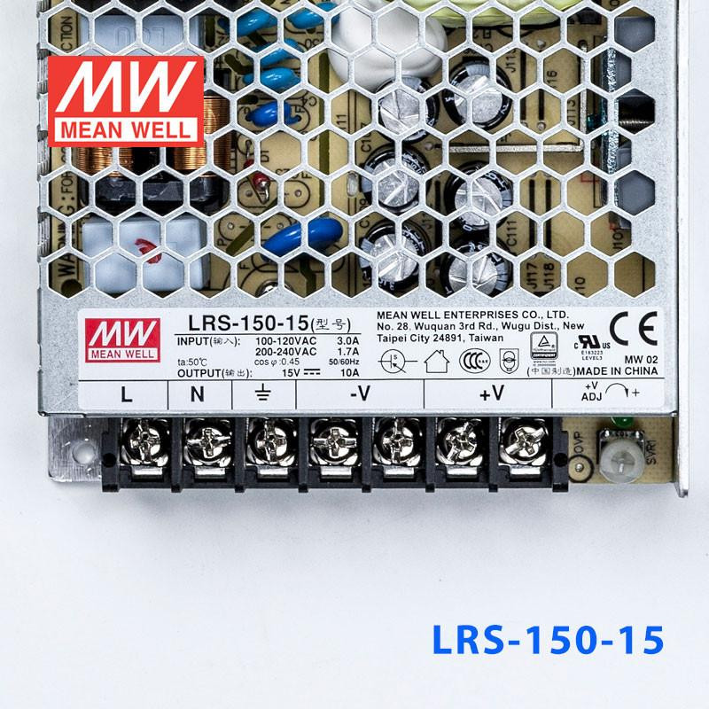 LRS-150-15 Mean Well SMPS - 15V 10A - 150W Metal Power Supply buy ... LRS-150-15 Mean Well SMPS - 15V 10A - 150W Metal Power Supply buy ...
