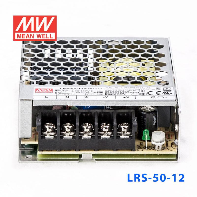 LRS-50-12 Mean Well SMPS - 12V 4.2A - 50W Metal Power Supply buy online at Low Price in India ...